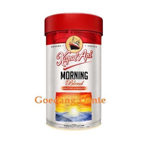 Jual Kapal Api Morning Blend Kopi Hitam Bubuk Kaleng 200 gr | Shopee ...