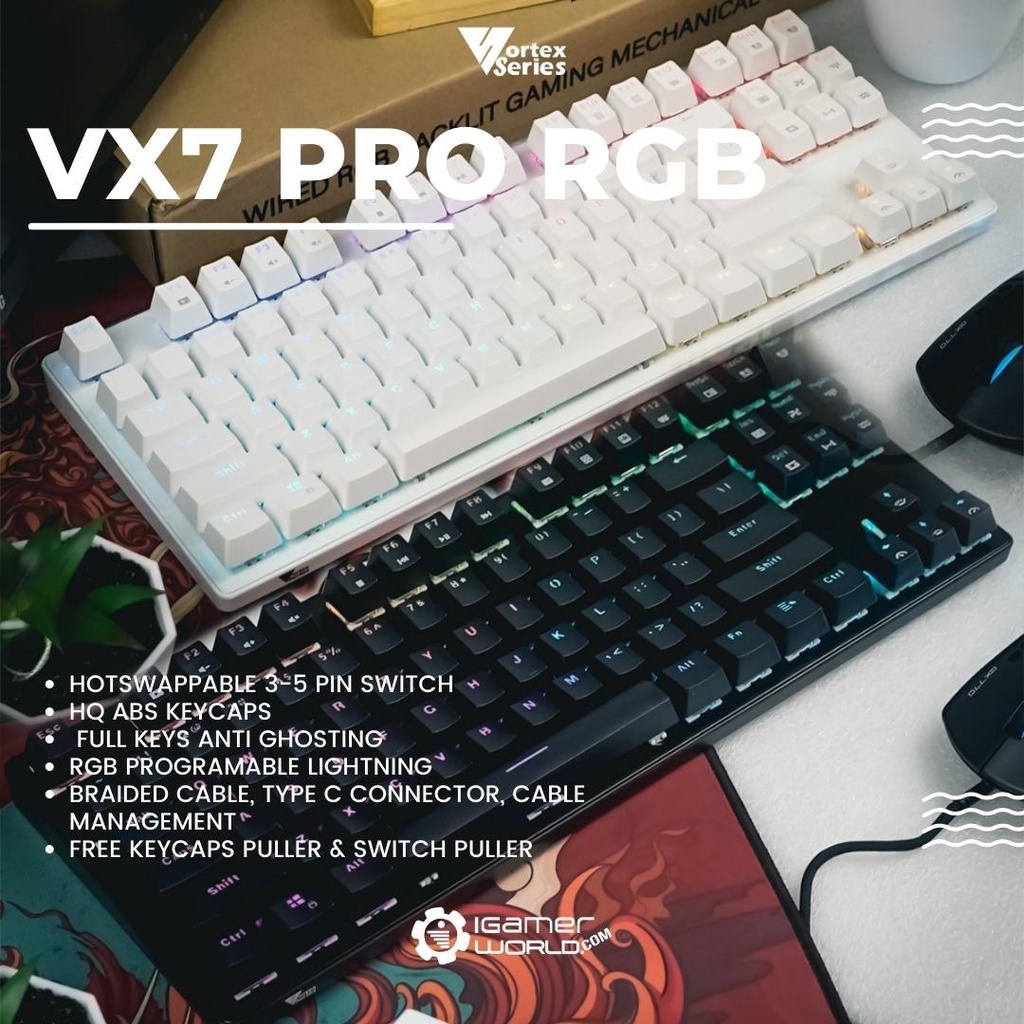 Jual VortexSeries VX7 PRO Mechanical Keyboard | Shopee Indonesia