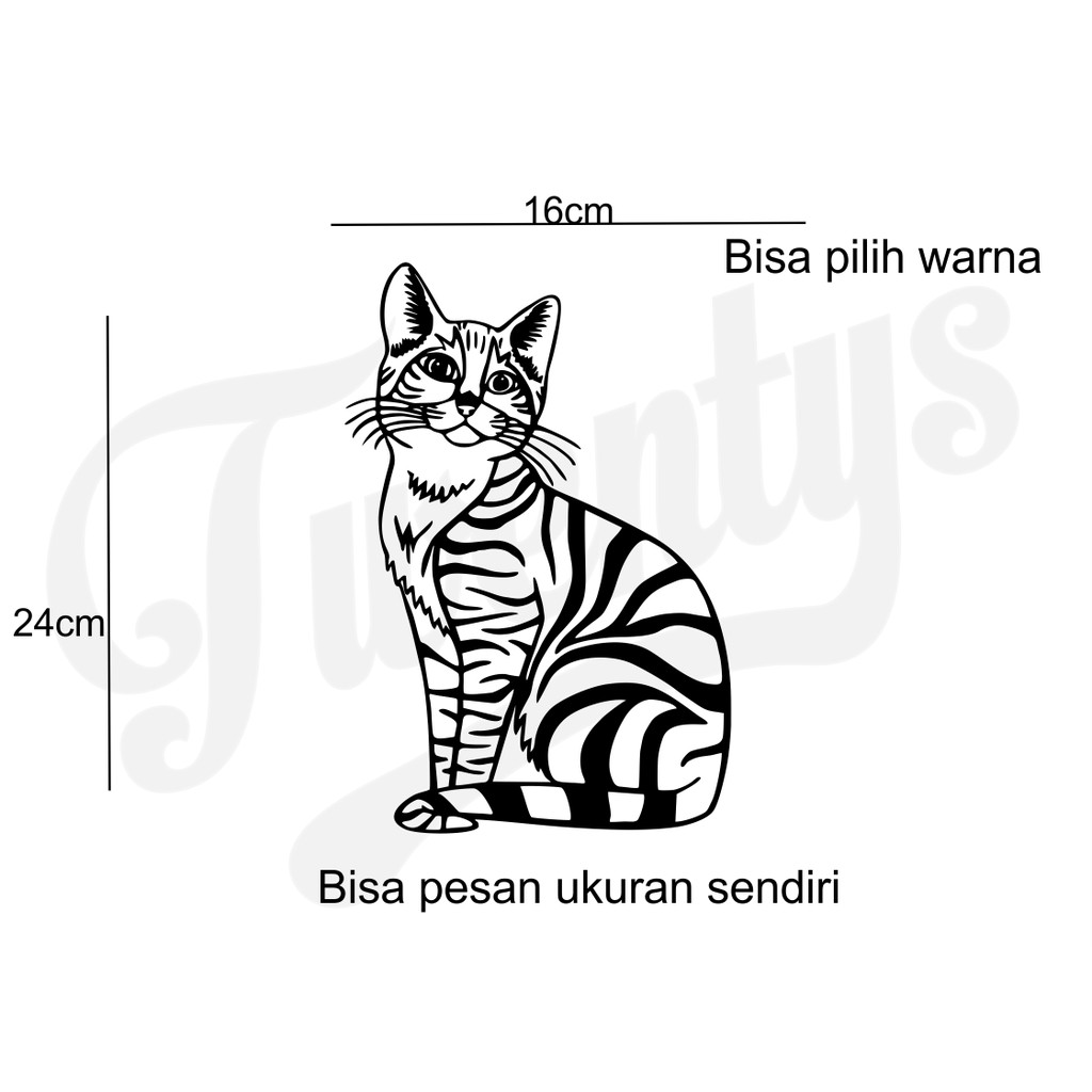 Jual STIKER KUCING LUCU STICKER CUTTING BISA DITEMPEL DIMANAPUN ... Jual STIKER KUCING LUCU STICKER CUTTING BISA DITEMPEL DIMANAPUN ...