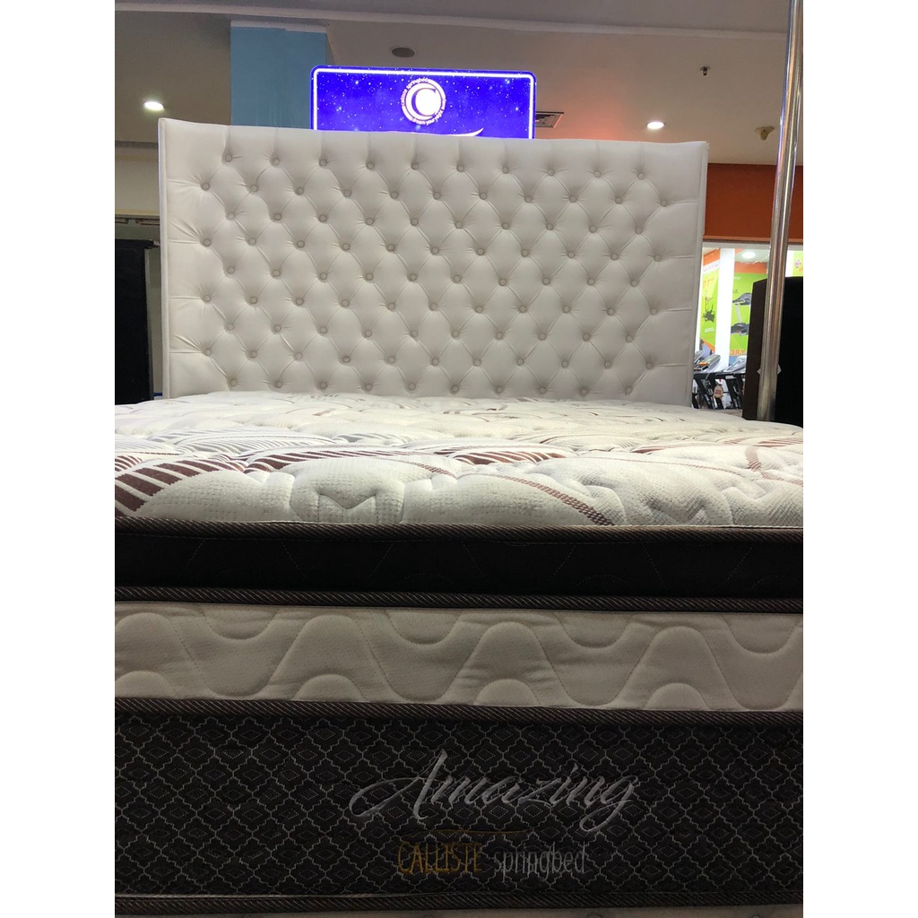 Jual KASUR MEWAH CALLISTE AMAZING SPRINGBED PILLOW TOP 160X200 | Shopee ...