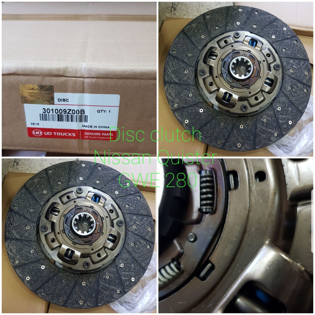 Jual DISC CLUTCH PLAT KOPLING KAMPAS KOPLING UD TRUCKS QUESTER CWE GWE ...