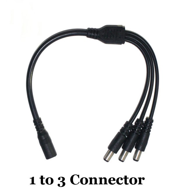 Jual Kabel Power Jack DC CCTV Female To 3 Male 3 Cabang | Shopee Indonesia