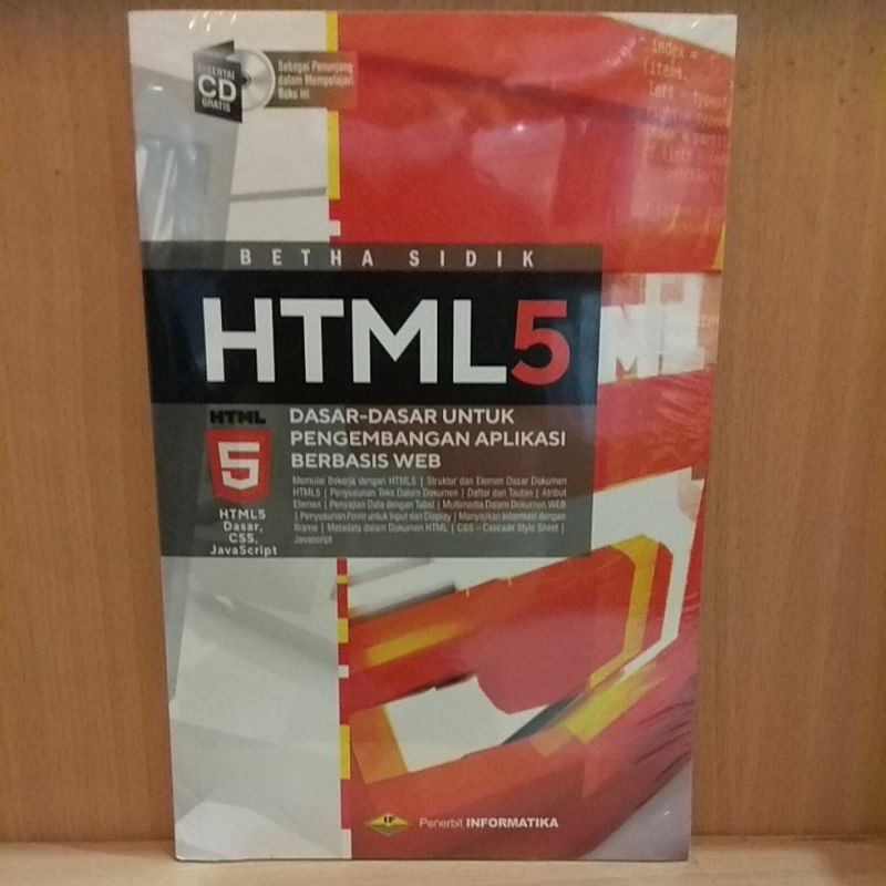 Jual HTML5 DASAR-DASAR UNTUK PENGEMBANGAN APLIKASI BERBASIS WEB ...