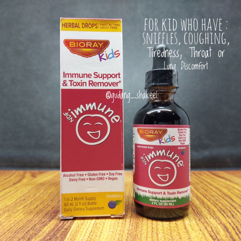 Jual Bioray Kids NDF Tummy Probiotic Blend / Focus / Calm / Happy ...