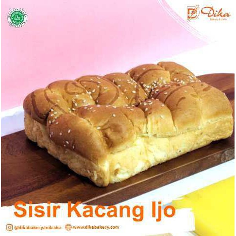 Jual Roti Sisir kacang Ijo Dika Bakery | Shopee Indonesia