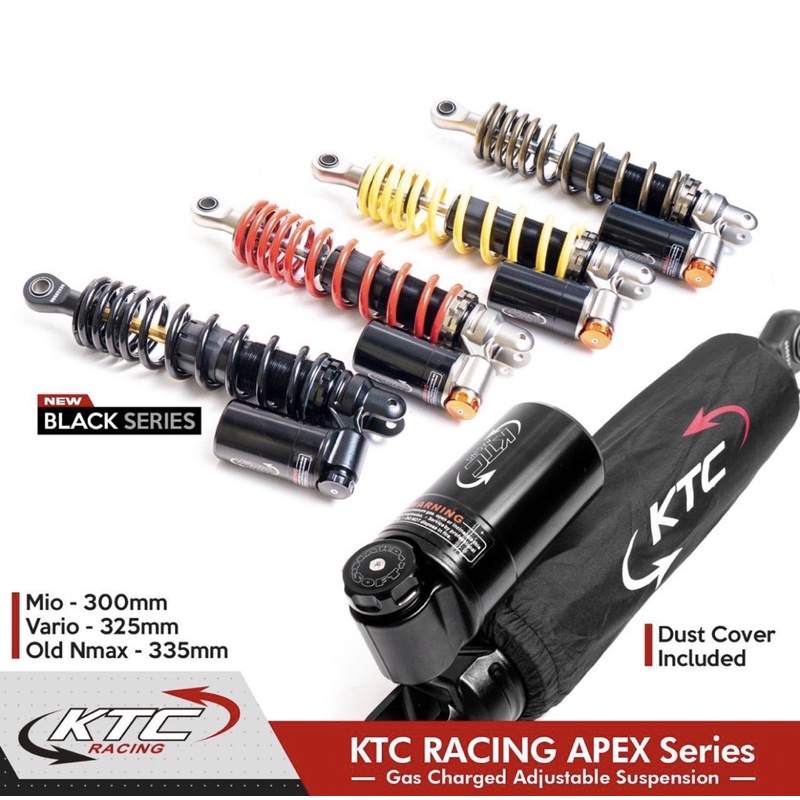 Jual Shock KTC Racing dan Aeromotive APEX Series Matic Singel Shock ...