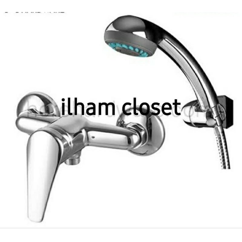 Jual KRAN SHOWER MANDI PANAS DINGIN KRAN SHOWER BAHAN KUNINGAN | Shopee ...