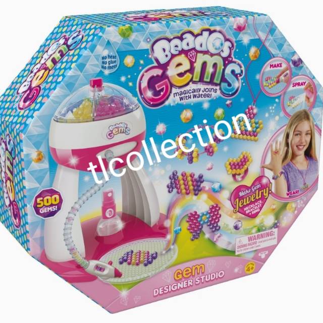 Jual Beados gems for girls. Mainan anak perempuan. Creativity | Shopee ...
