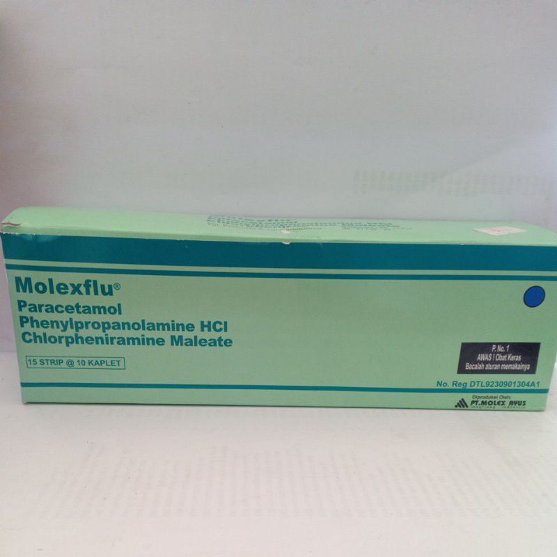 Jual MOLEXFLU harga per strp isi 10 tablet | Shopee Indonesia