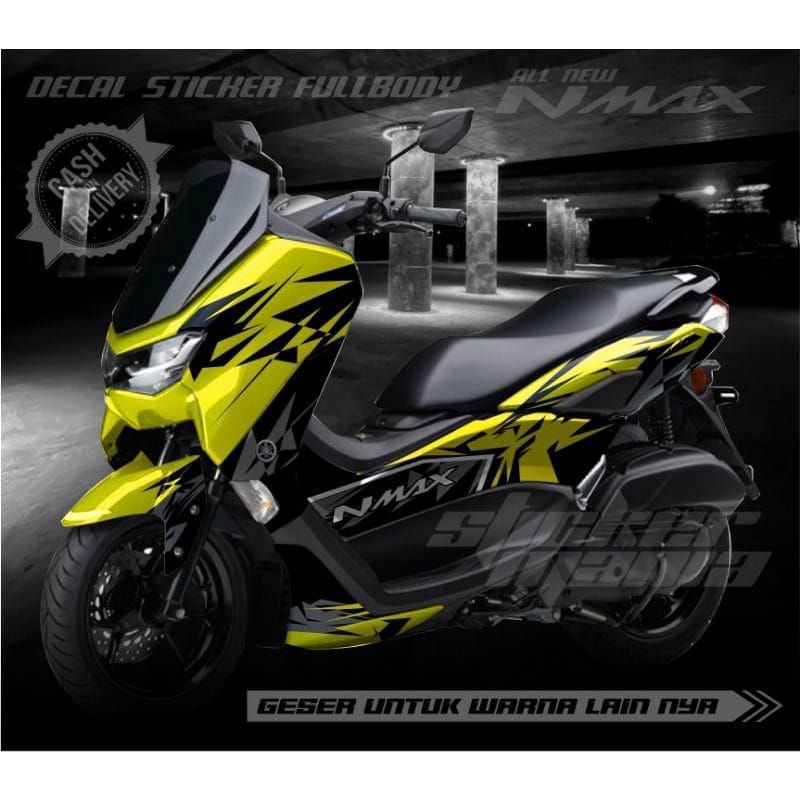 Jual DECAL STICKER YAMAHA NMEX ALL NEW FULL BODY | Shopee Indonesia