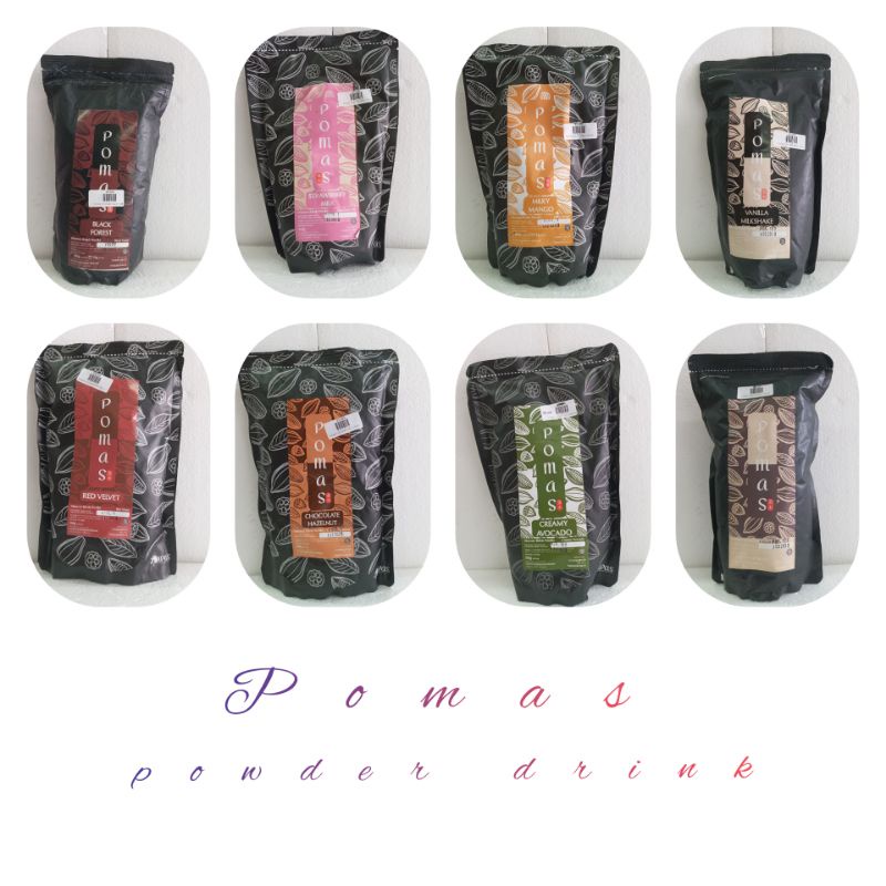 Jual POMAS POWDER DRINK 500GR /bubuk minuman/serbuk/ premiks | Shopee ...