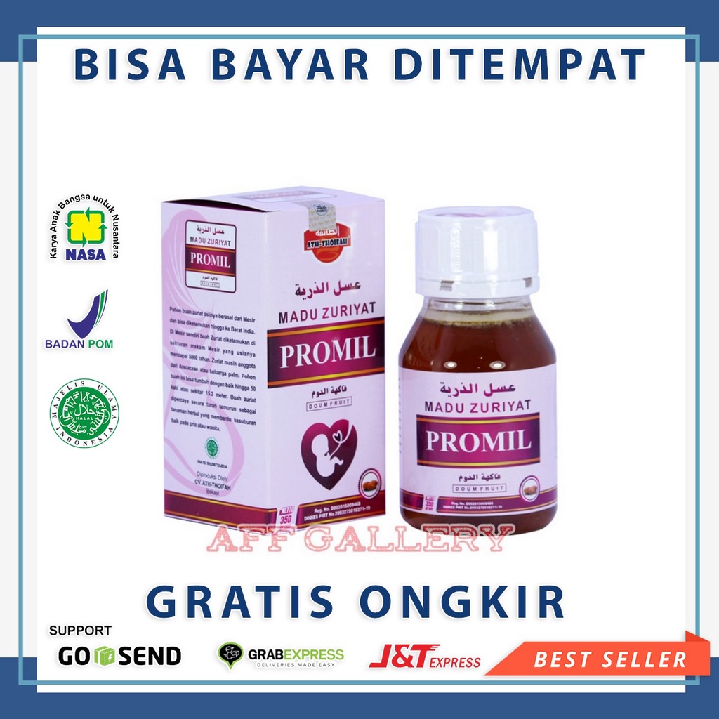 Jual Madu Promil 350gr - Ath Thoifah - Madu Zuriyat - Madu Zuriat ...