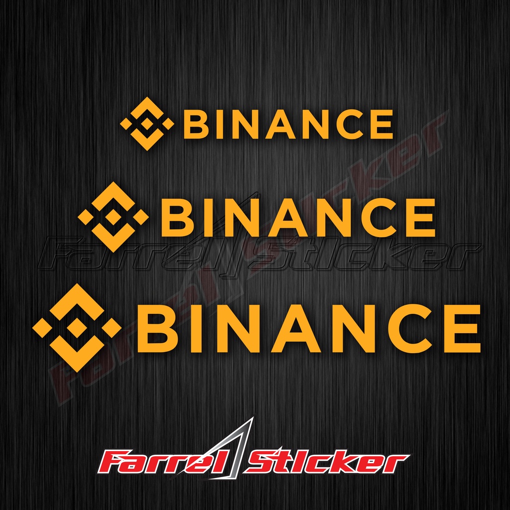 Jual Stiker Binance Sticker BINANCE | Shopee Indonesia