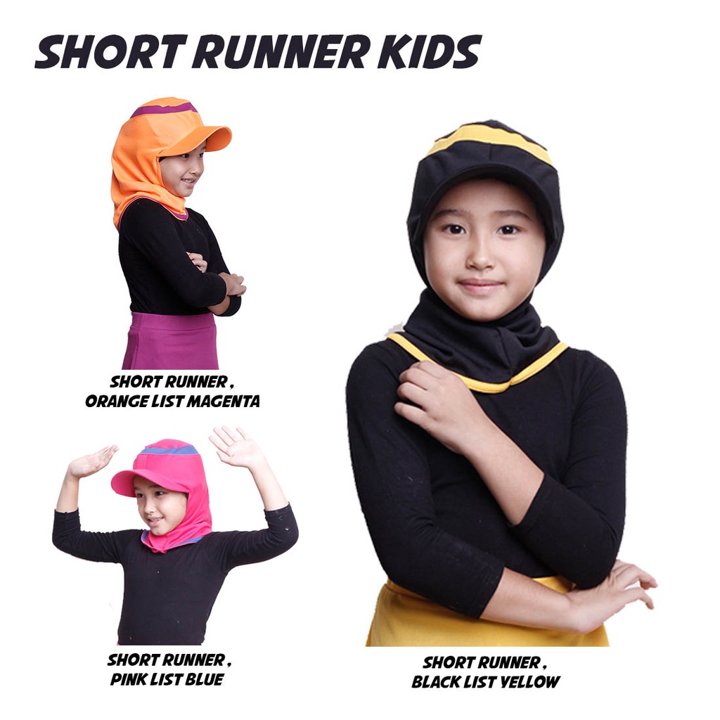 Jual KIDS Short Runner | ATTIQA ACTIVE ( Active wear baju olahraga ...