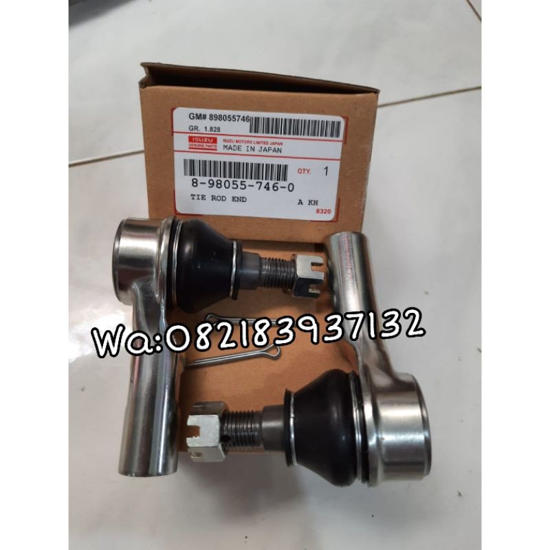Jual TIE ROD END ISUZU DMAX D-MAX MUX 1SET MADE IN JAPAN | Shopee Indonesia