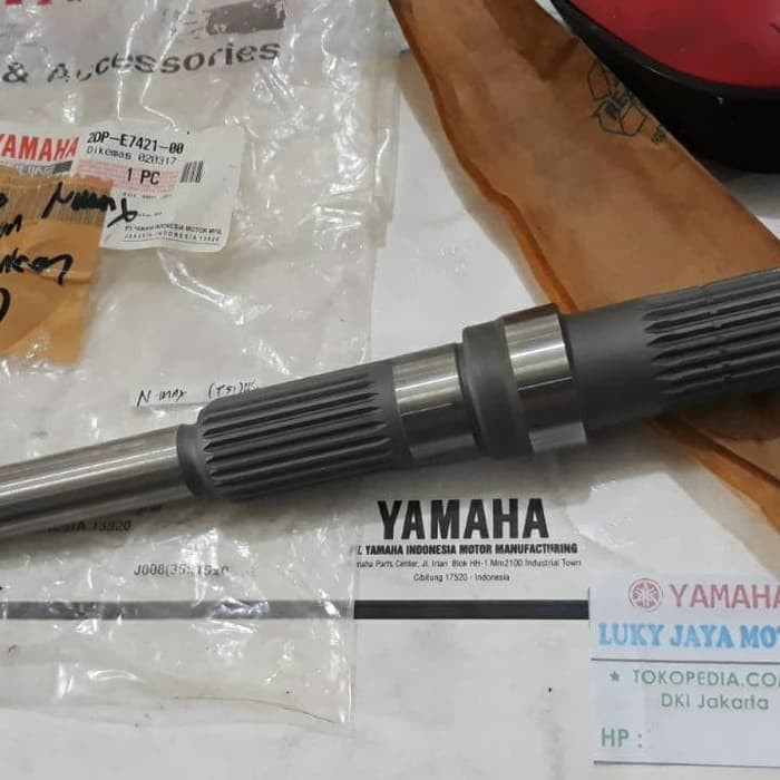 Jual (100% ASLI ) AS RODA BELAKANG/AXLE DRIVE (2DP-E7421-00) N-MAX ...