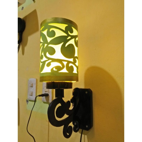 Jual Lampu Hias PVC dari paralon HANDMADE, motif batik | Shopee Indonesia