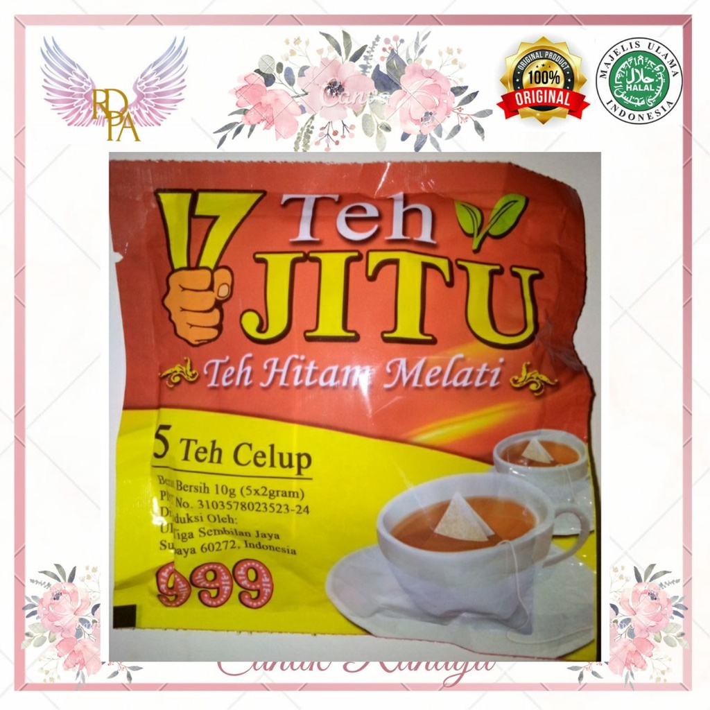 Jual Teh Jitu 999 Renceng 1 Renceng Satuan. Teh Hitam Melati Cap 999 ...