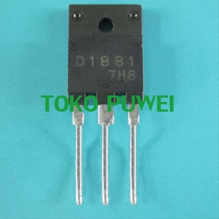 Jual BW09 2SD1881 2S D1881 D 1881 Silicon NPN Power Transistor BW09 ~as1614 | Shopee Indonesia