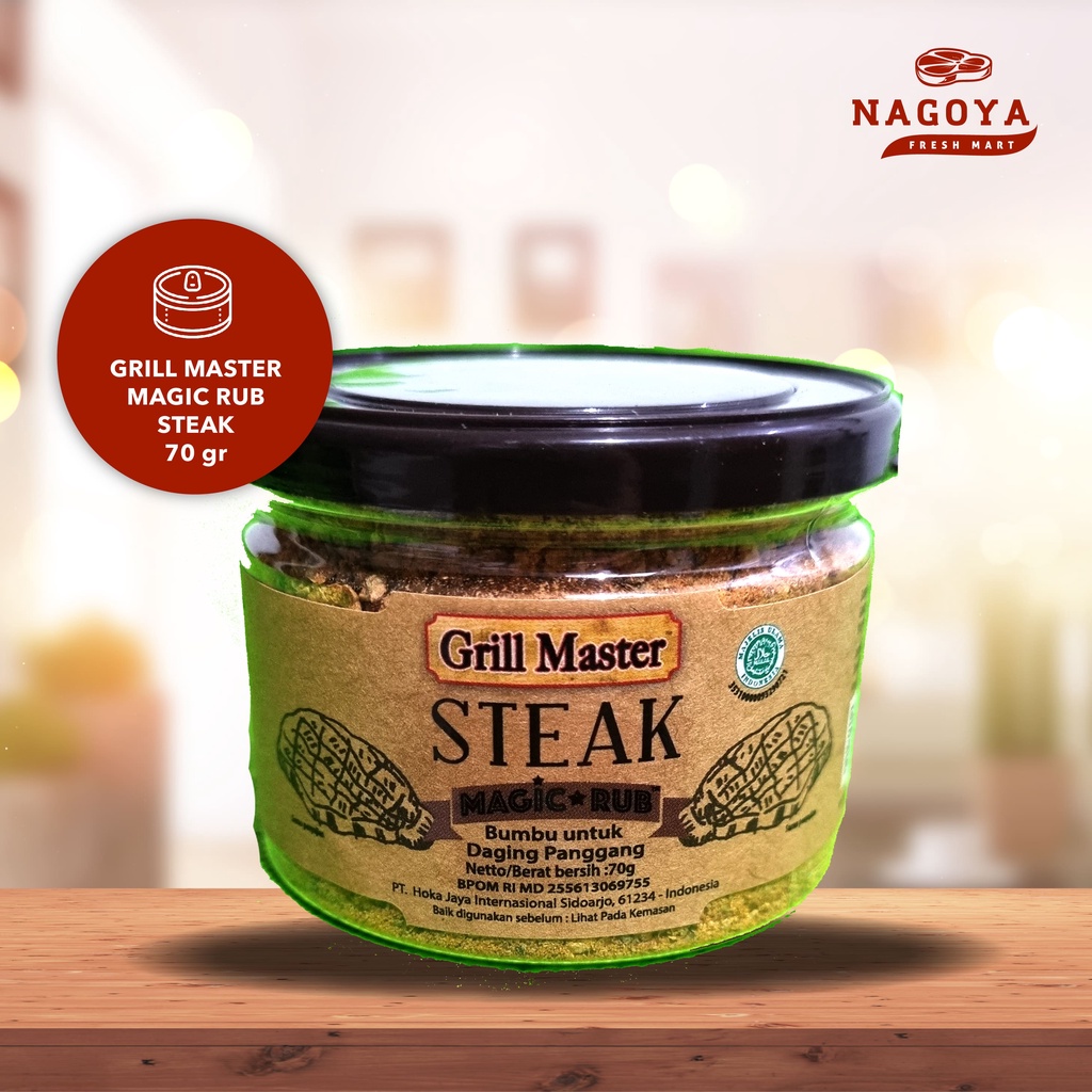 Jual Magic Rub Steak Jay by Grill Master 70 GR | Bumbu Marinasi ...