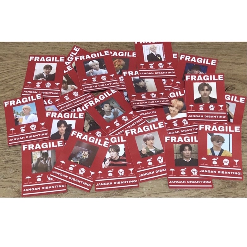 Jual Kpop fragile sticker nct bts | Shopee Indonesia