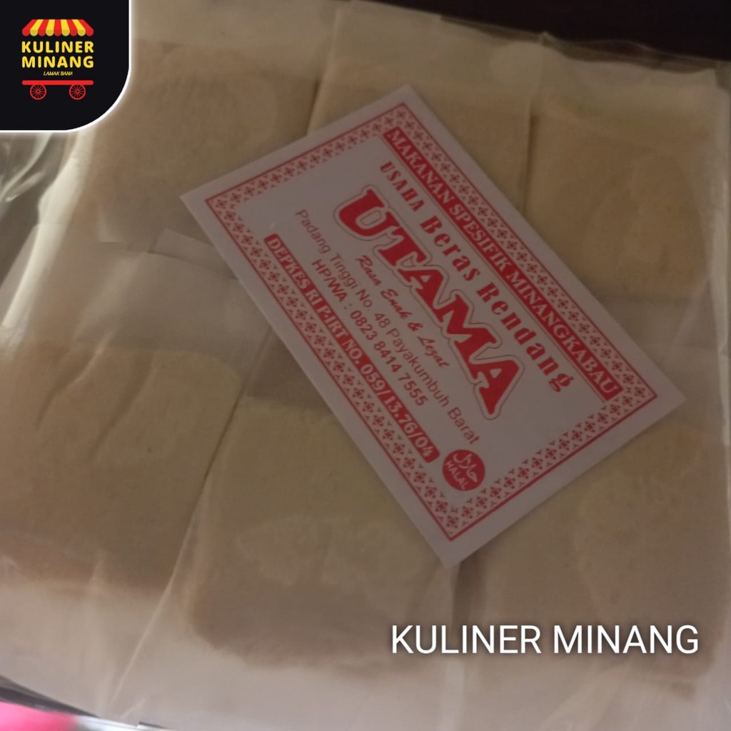 Jual Beras Rendang Oleh-Oleh Asli Cemilan Kampung Makanan Khas ...