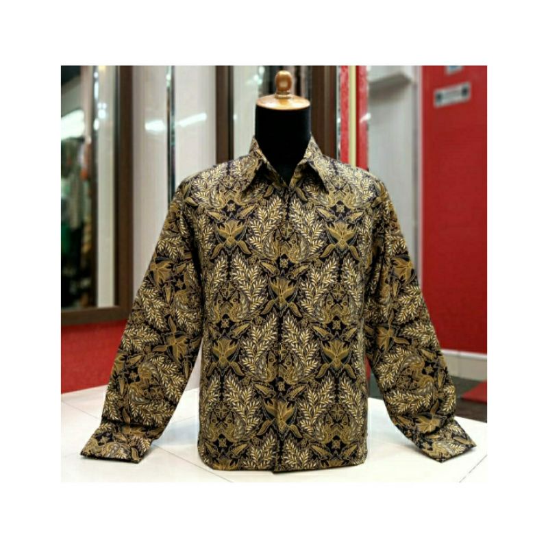 Jual Hem panjang motif Mahkota Belibis dari Pangestu Batik | Shopee ...