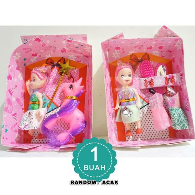 Jual Boneka Barbie Kelly plus Kuda Poni dan aksesoris | Shopee Indonesia