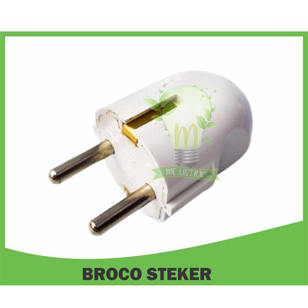 Jual Steker Arde Broco Colokan Broco Colokan Listrik | Shopee Indonesia