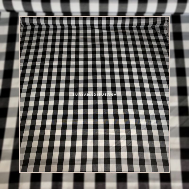 Jual Kain Poleng Bali Kotak Tridatu Catur Meteran | Shopee Indonesia