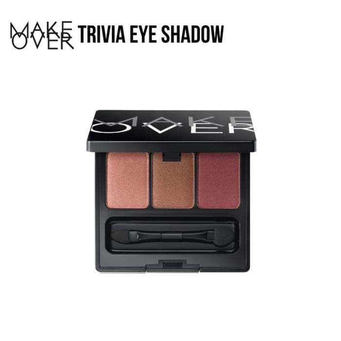 Jual AS Make Over Trivia Eye Shadow 3in1 Eyeshadow Makeover | Shopee ...
