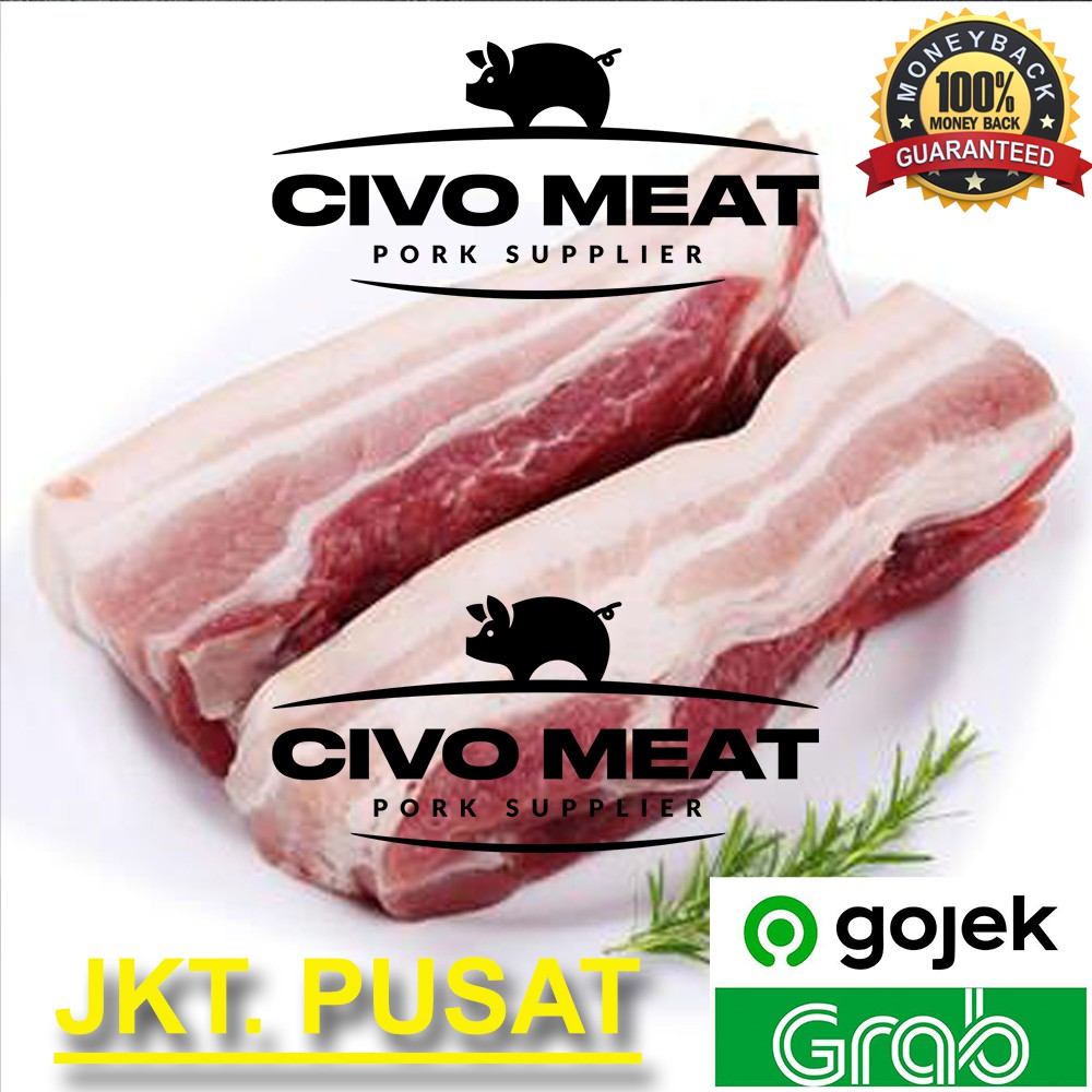 Jual Daging Babi Samcan / Pork Belly 1kg | Shopee Indonesia