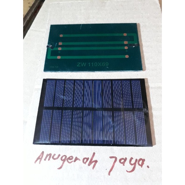 Jual modul solar cell panel surya mini 6v 1w 200ma solar panel | Shopee ...