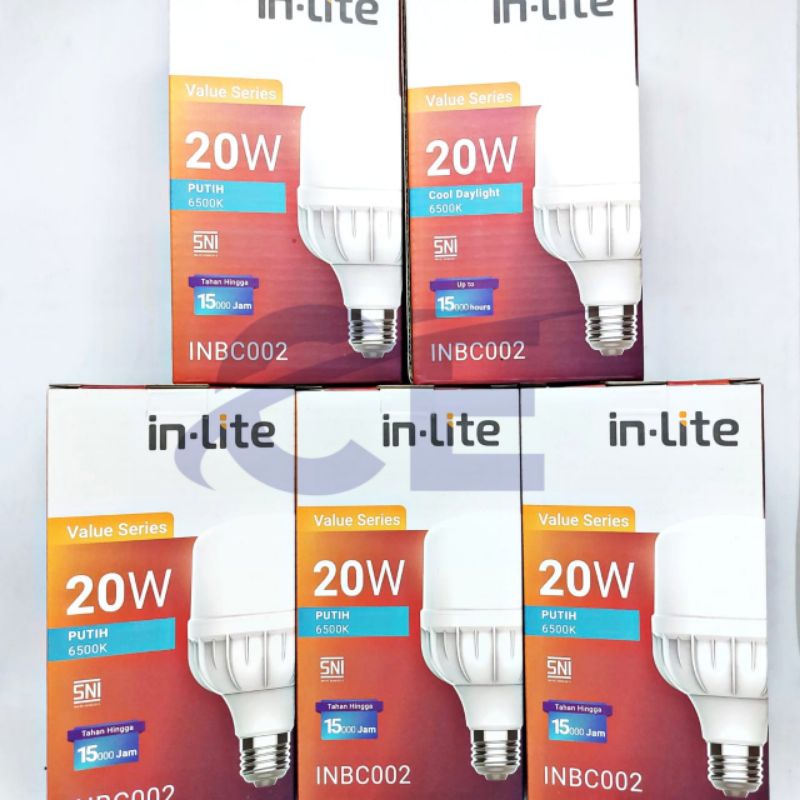 Jual Lampu Led In-Lite Kapsul 20w 20 Watt / Led Capsul Inlite / Lampu ...