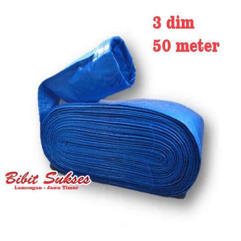 Jual Selang Terpal Plastik Ukuran 3 dim 50 meter / Selang Diesel ...