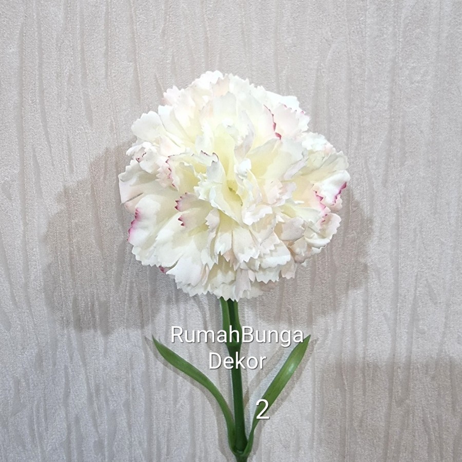 Jual Bunga Carnation Anyelir Artificial Latex x1 ( Ada 10 Warna , HARGA ...