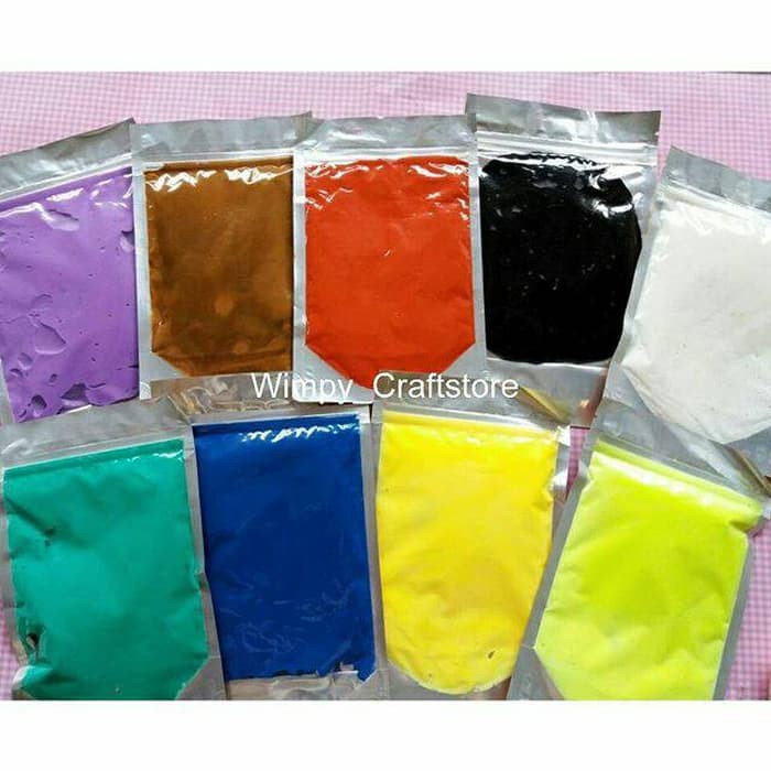 Jual JUMPING CLAY jual bahan clay amos iclay bahan slime clay foam ...