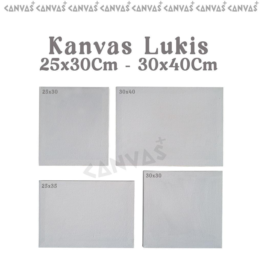 Jual Kanvas Lukis Ukuran 25x30Cm - 30x30Cm - 25x35Cm - 30x40Cm Stretched / Kanvas Siap Lukis ...
