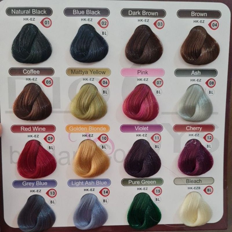 Jual Diosys Hair Color Semir Rambut 100ml x 2 (Pasta + Peroxide ...