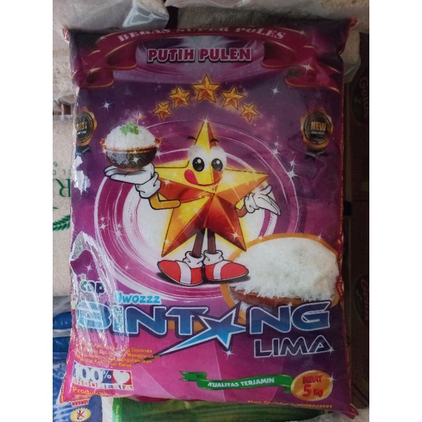Jual BERAS BINTANG PULEN (COD) | Shopee Indonesia