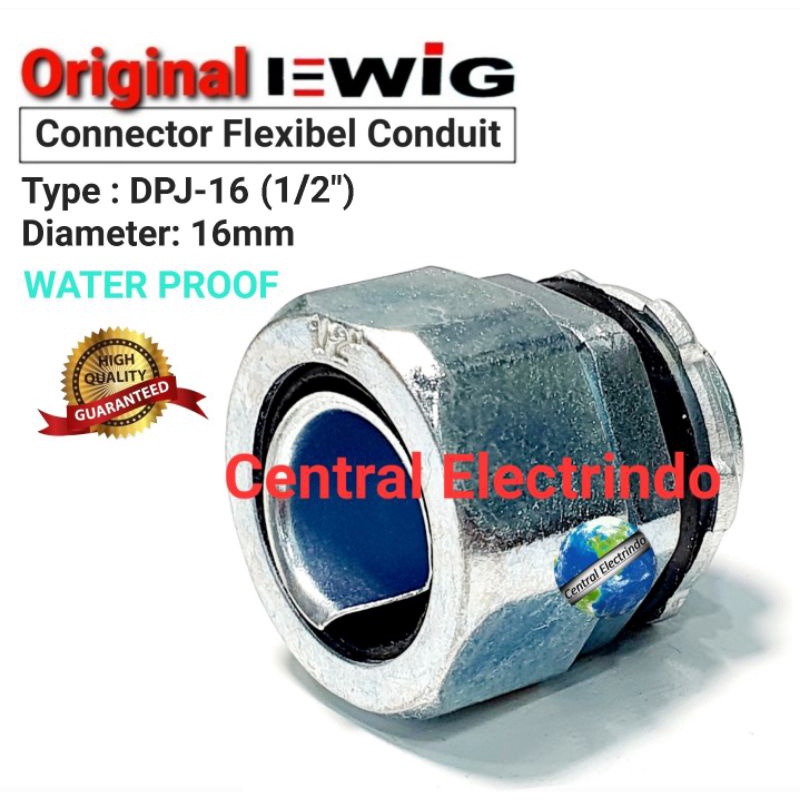 Jual Konektor Connector Flexibel Conduit 1/2" DPJ-16. | Shopee Indonesia