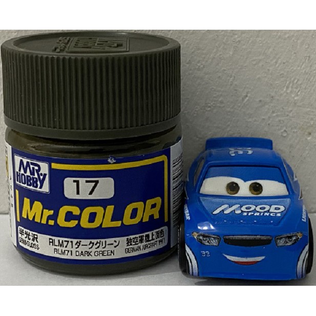 Jual Mr Hobby Mr Color 17 RLM 71 Dark Green Aircraft WWII 10 ML Cat ...
