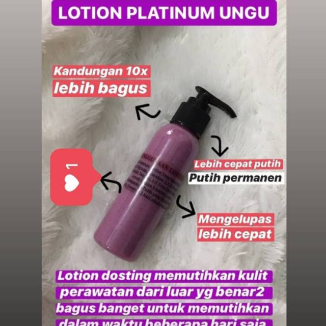 Jual LOTION UNGU/HB WHITENING hb anggur | Shopee Indonesia