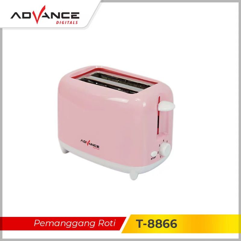 Jual Advance Pemanggang Roti Listrik Toaster Sandwich Otomatis Pop-up 8866 | Shopee Indonesia