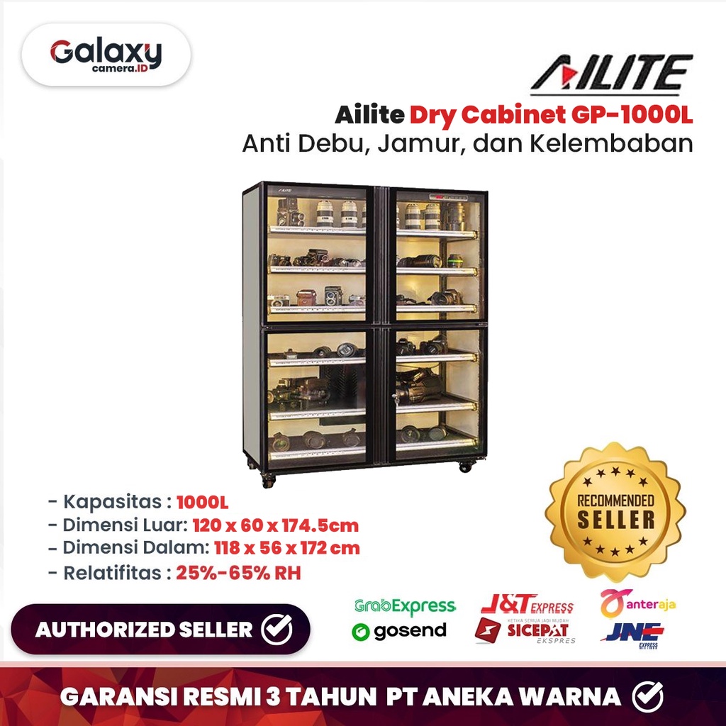 Jual Ailite Dry Cabinet GP-1000L | Shopee Indonesia
