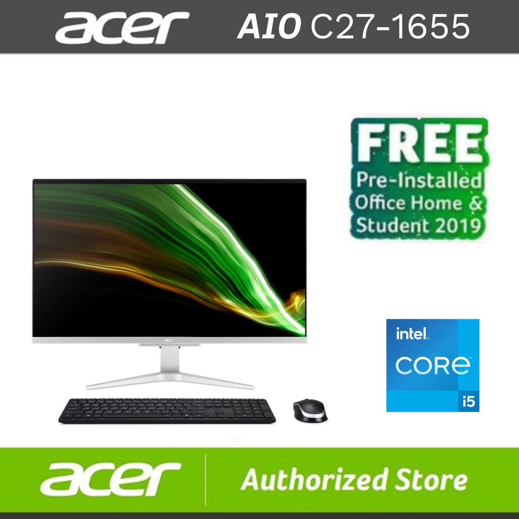 Jual ACER Aspire All In One C27-1655 - I5-1135G7 8GB 512GB 27" FHD ...
