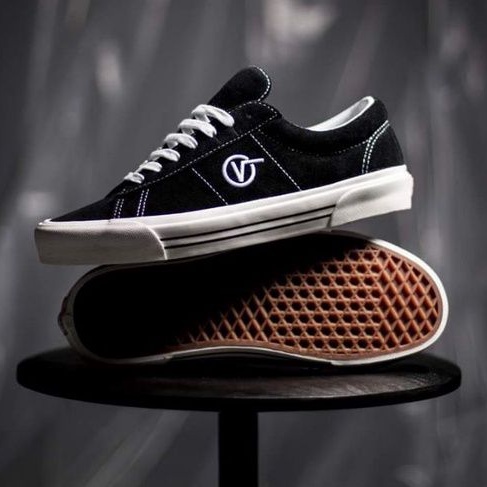 Jual Vans SID DX Anaheim Factory Black White Suede ( Resmi Navya ...