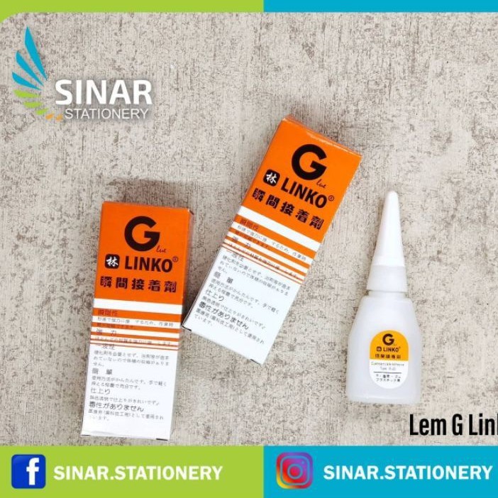 Jual LEM G / LEM KOREA / PEREKAT SERBAGUNA LINKO | Shopee Indonesia