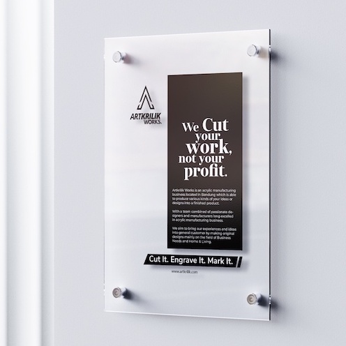 Jual Artkrilik Works | FRAME AKRILIK POSTER DINDING A5/A4/A3/A2/A1 ...