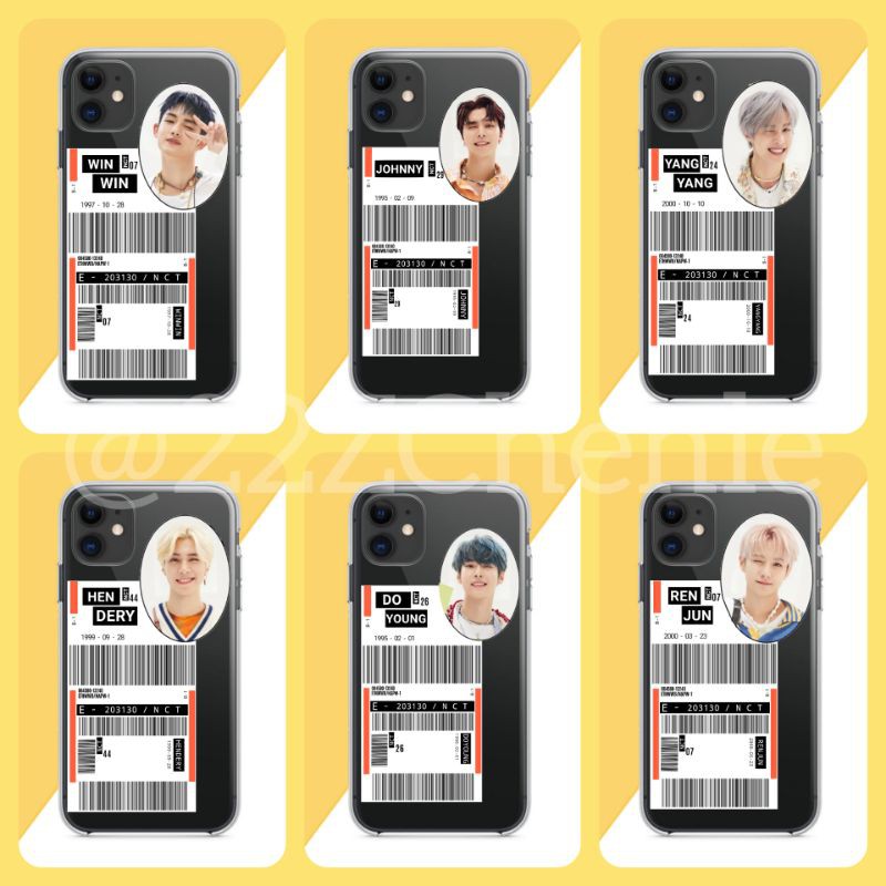 Jual NCT White barcode (Case Custom) | Shopee Indonesia